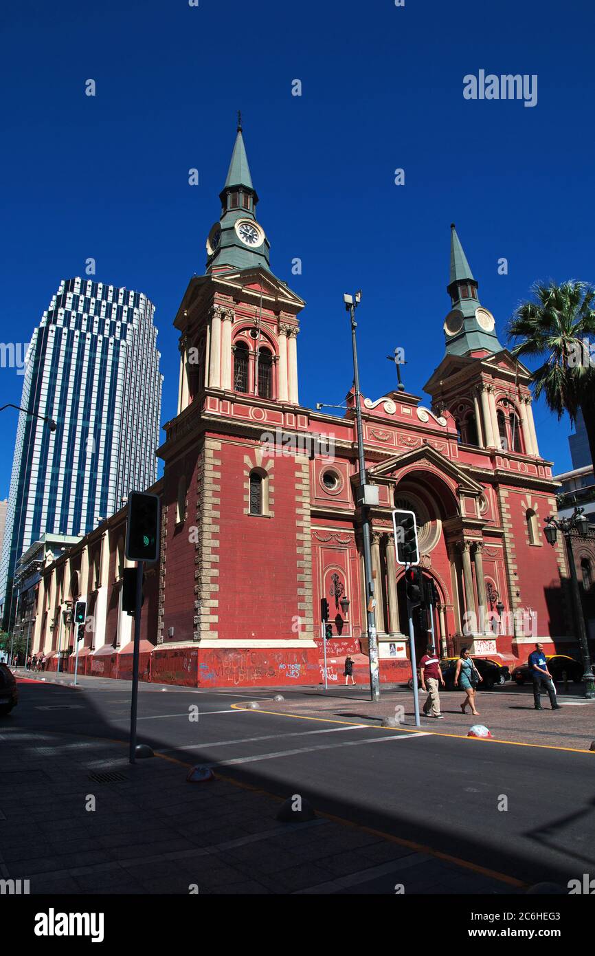 Basilica de la Merced, Chuch in Santiago, Chile Stock Photo - Alamy