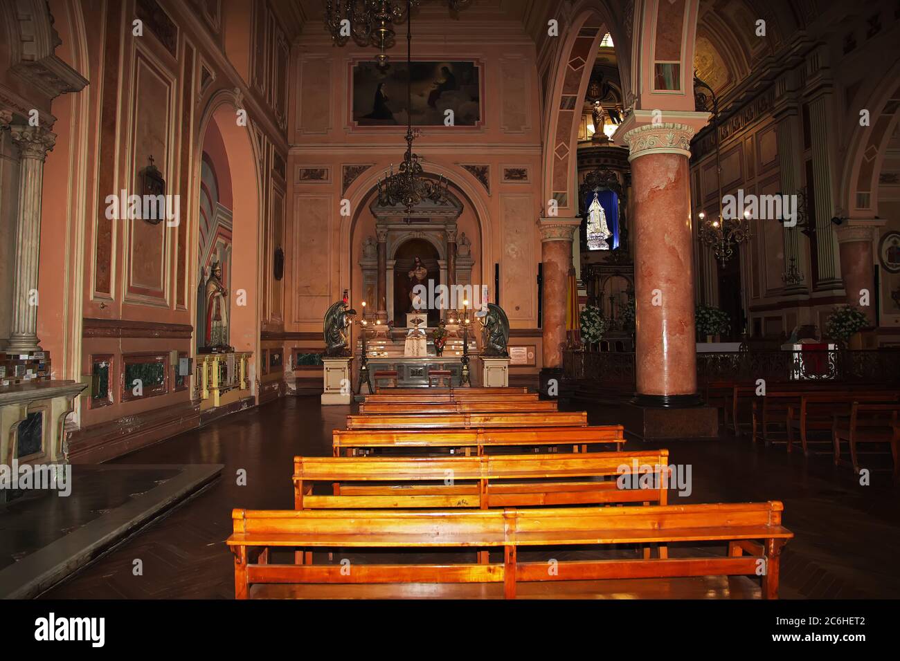 Basilica de la Merced, Chuch in Santiago, Chile Stock Photo - Alamy