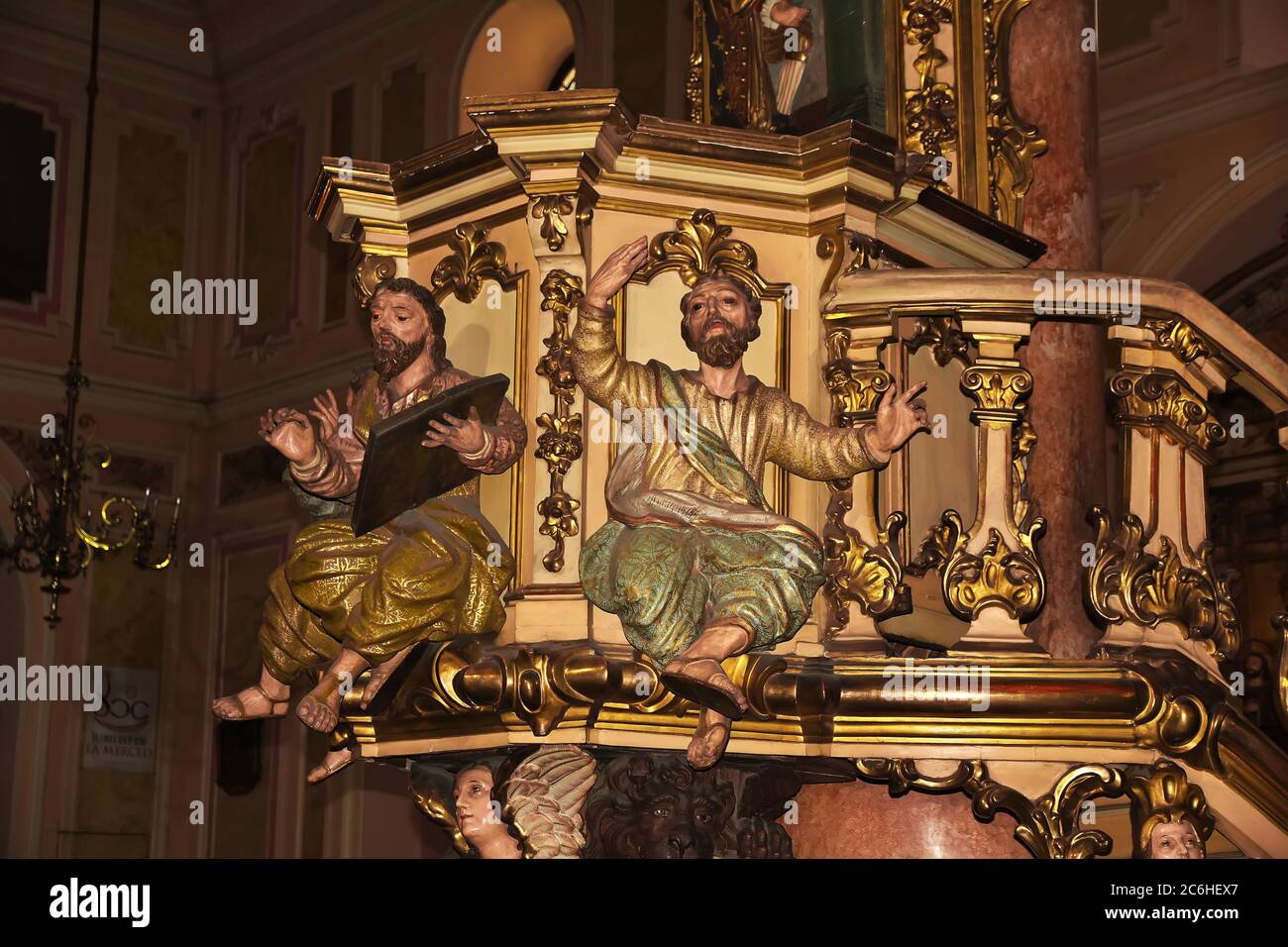 Basilica de la Merced, Chuch in Santiago, Chile Stock Photo - Alamy