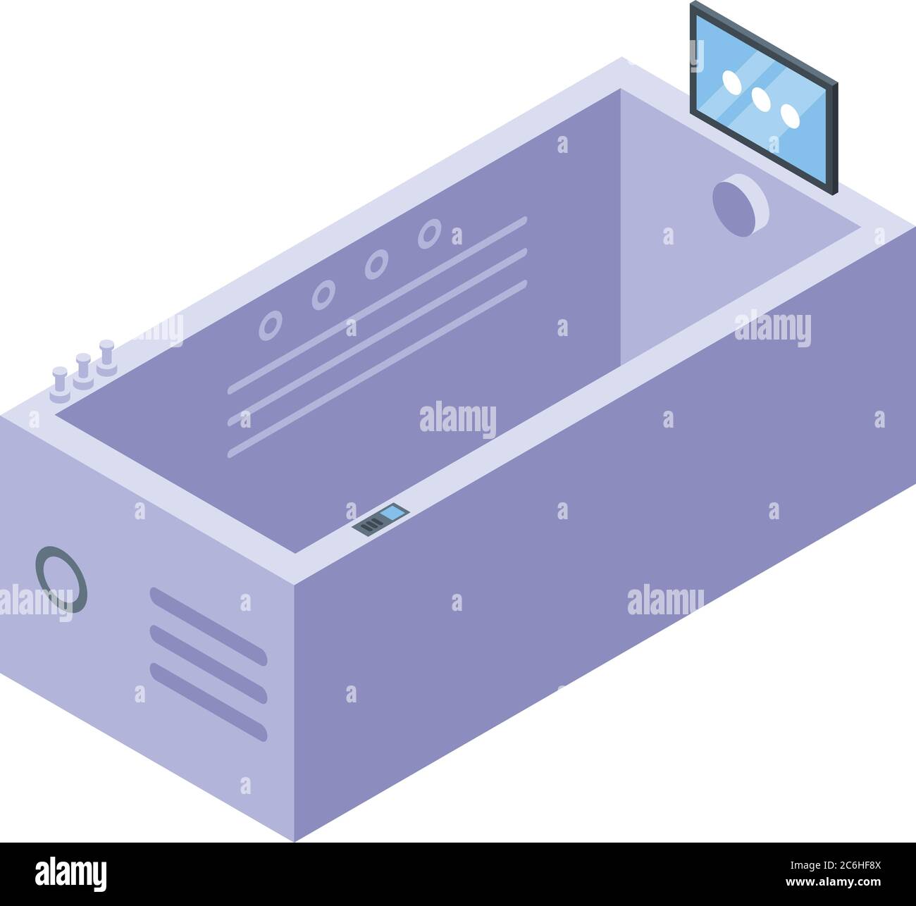Jacuzzi house Stock Vector Images - Alamy