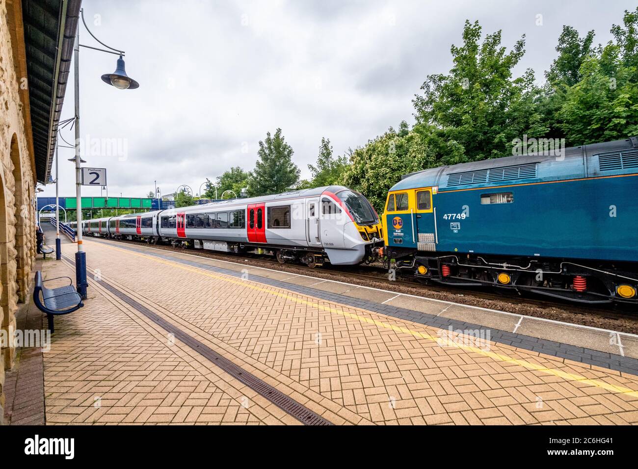 Greater anglia class 720 hi-res stock photography and images - Alamy