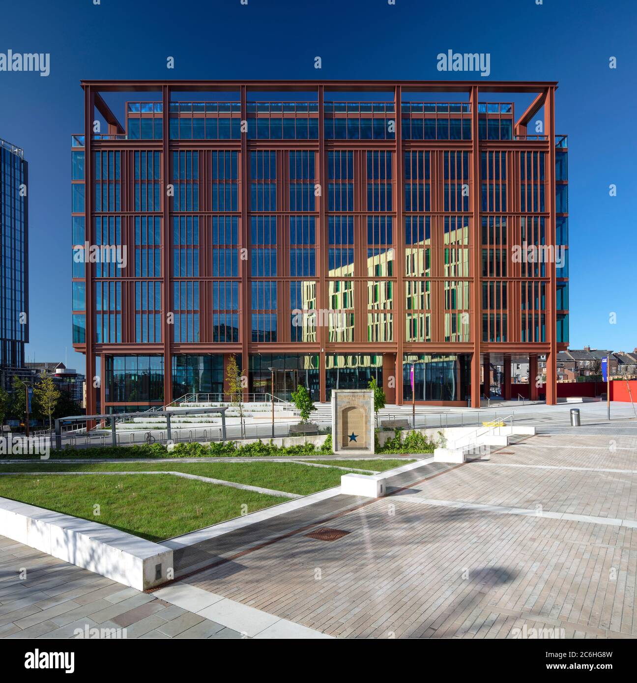 External daytime views of The Lumen building on Newcastle Helix ...