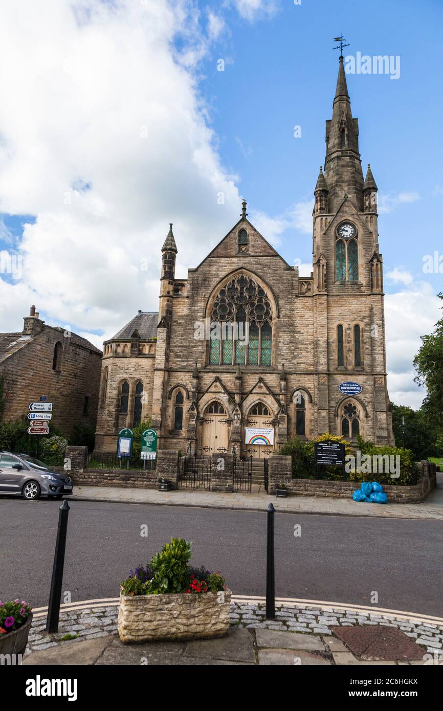 Barnard Castle Methodist Church, Barnard Castle,England,UK Stock Photo ...