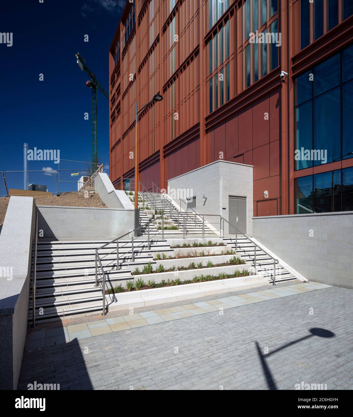 External daytime views of The Lumen building on Newcastle Helix ...