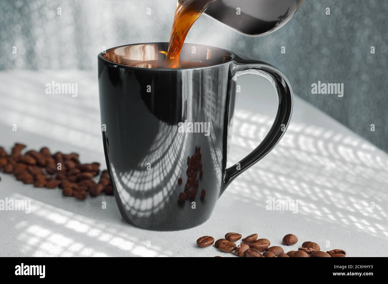 Coffee mug steam hi-res stock photography and images - Alamy