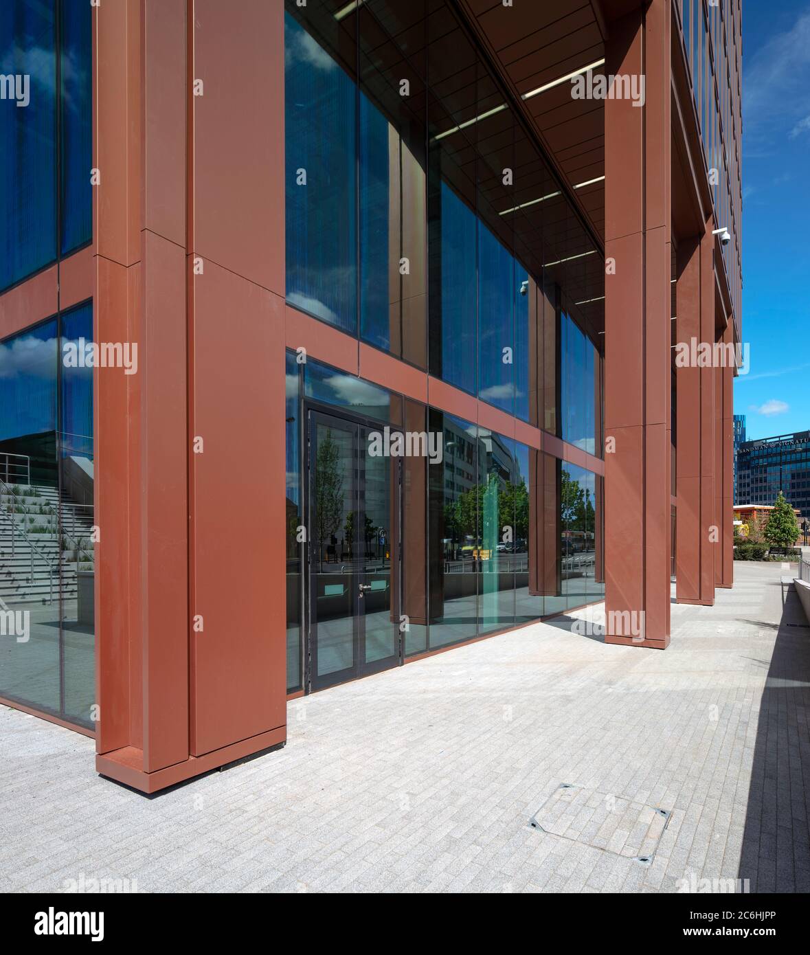 External daytime views of The Lumen building on Newcastle Helix ...