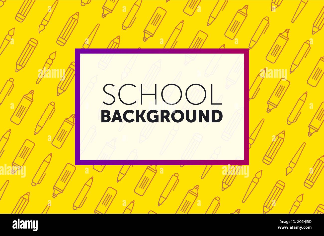 School bus pattern hi-res stock photography and images - Alamy