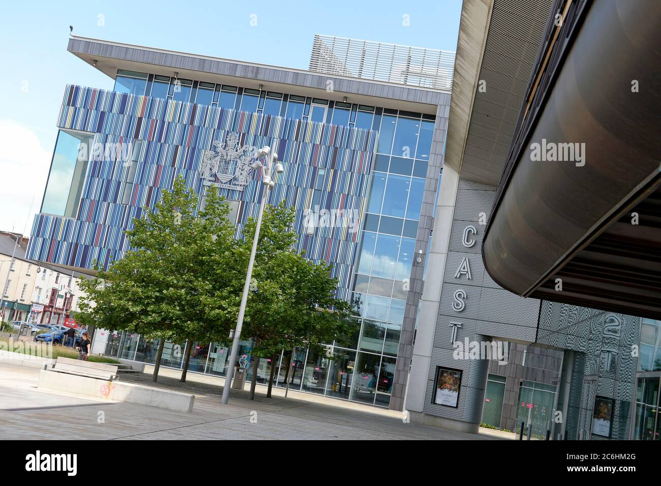 Doncaster Civic Building in Sir Nigel Gresley Square in the city of ...
