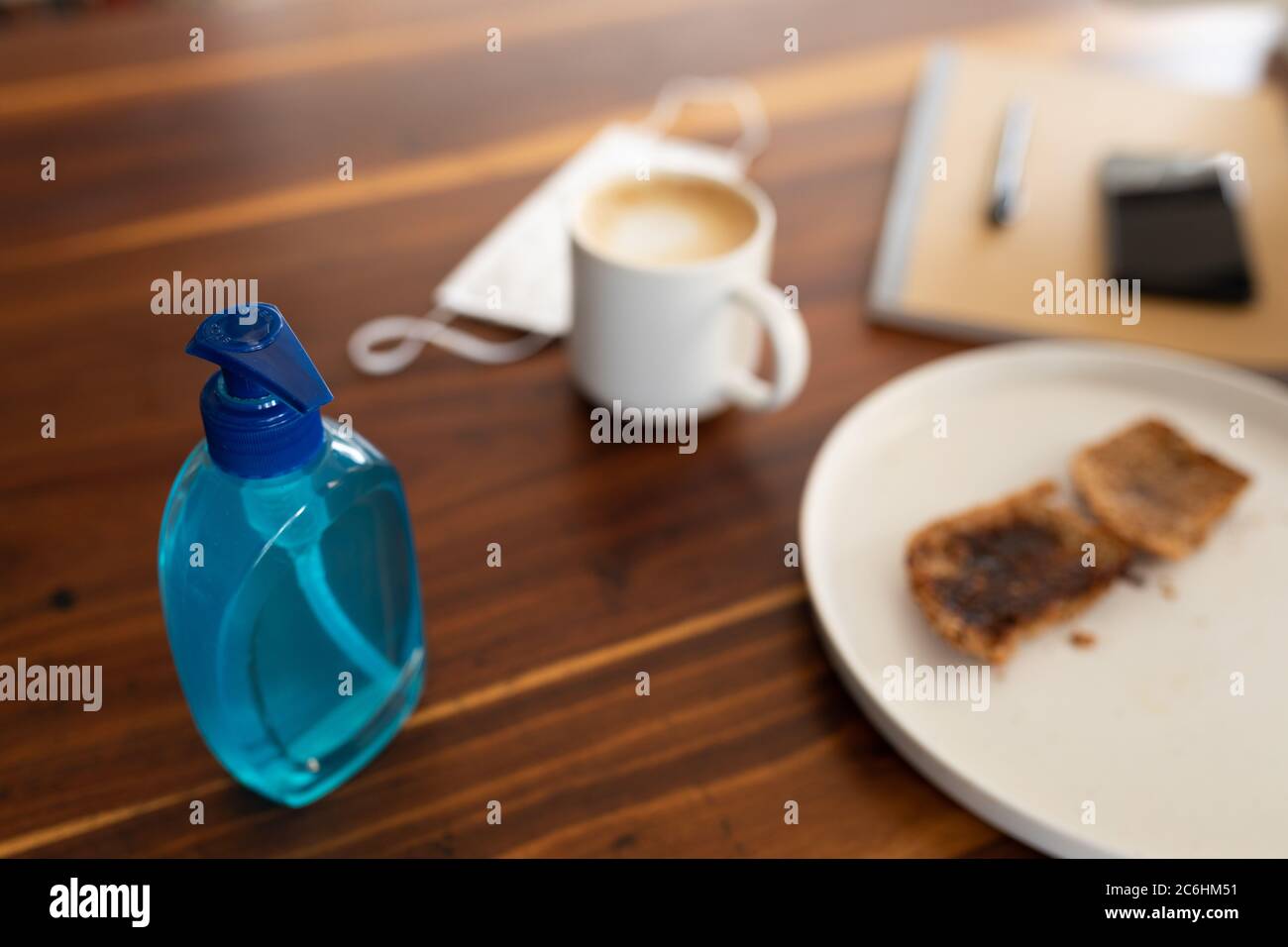 Hand Sanitizer Table High Resolution Stock Photography and Images - Alamy