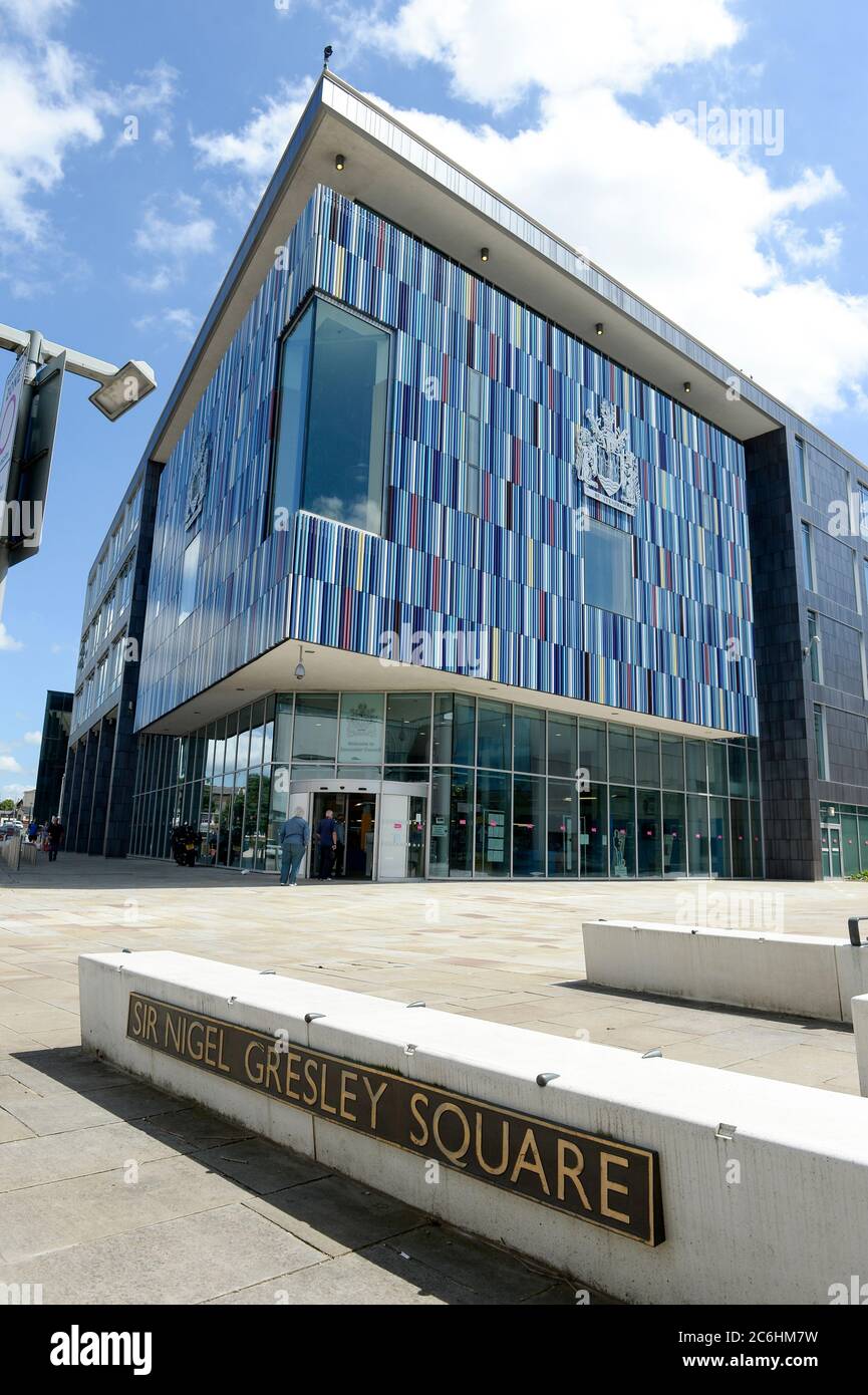 Sir Nigel Gresley Civic Square High Resolution Stock Photography and ...