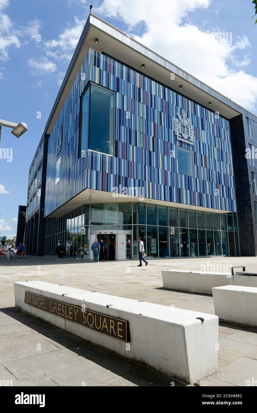 Sir Nigel Gresley Civic Square High Resolution Stock Photography and ...