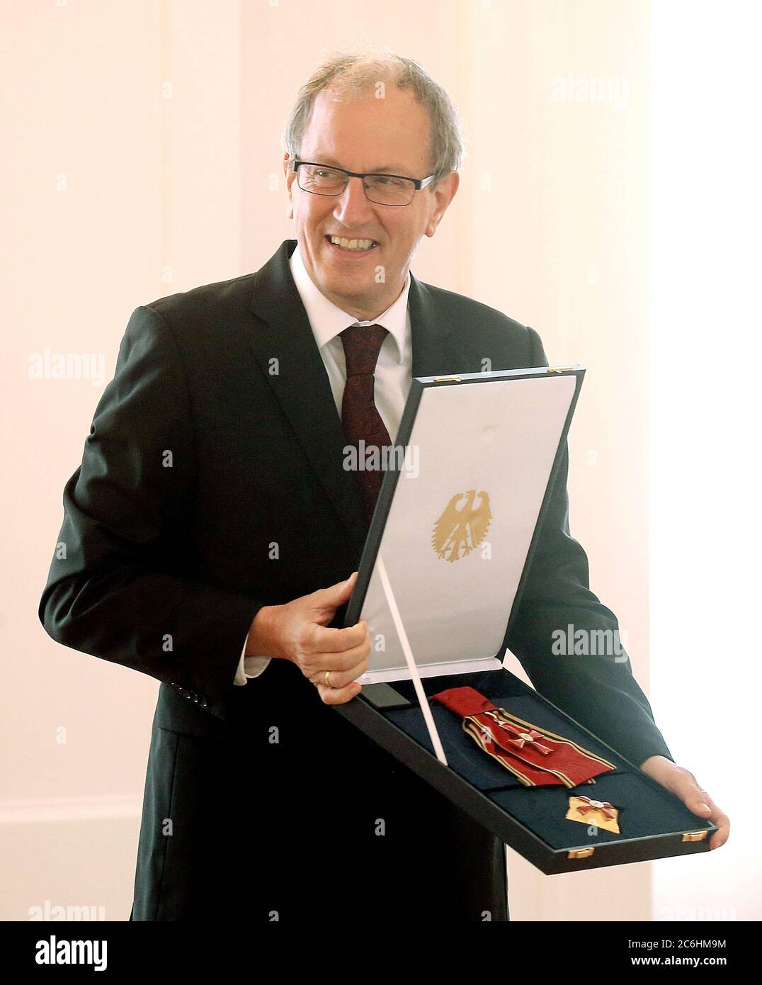 Berlin, Germany. 10th July, 2020. Johannes Masing, outgoing judge at ...