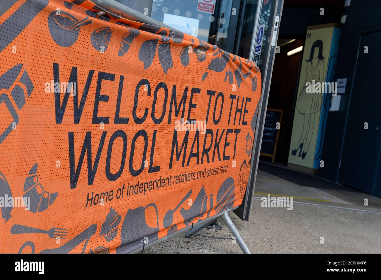 The Wool Market Doncaster Stock Photo - Alamy