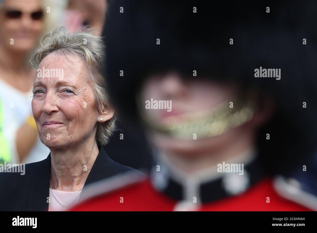 Dame Vera Lynn's daughter, Virginia Lewis-Jones, follows her funeral ...