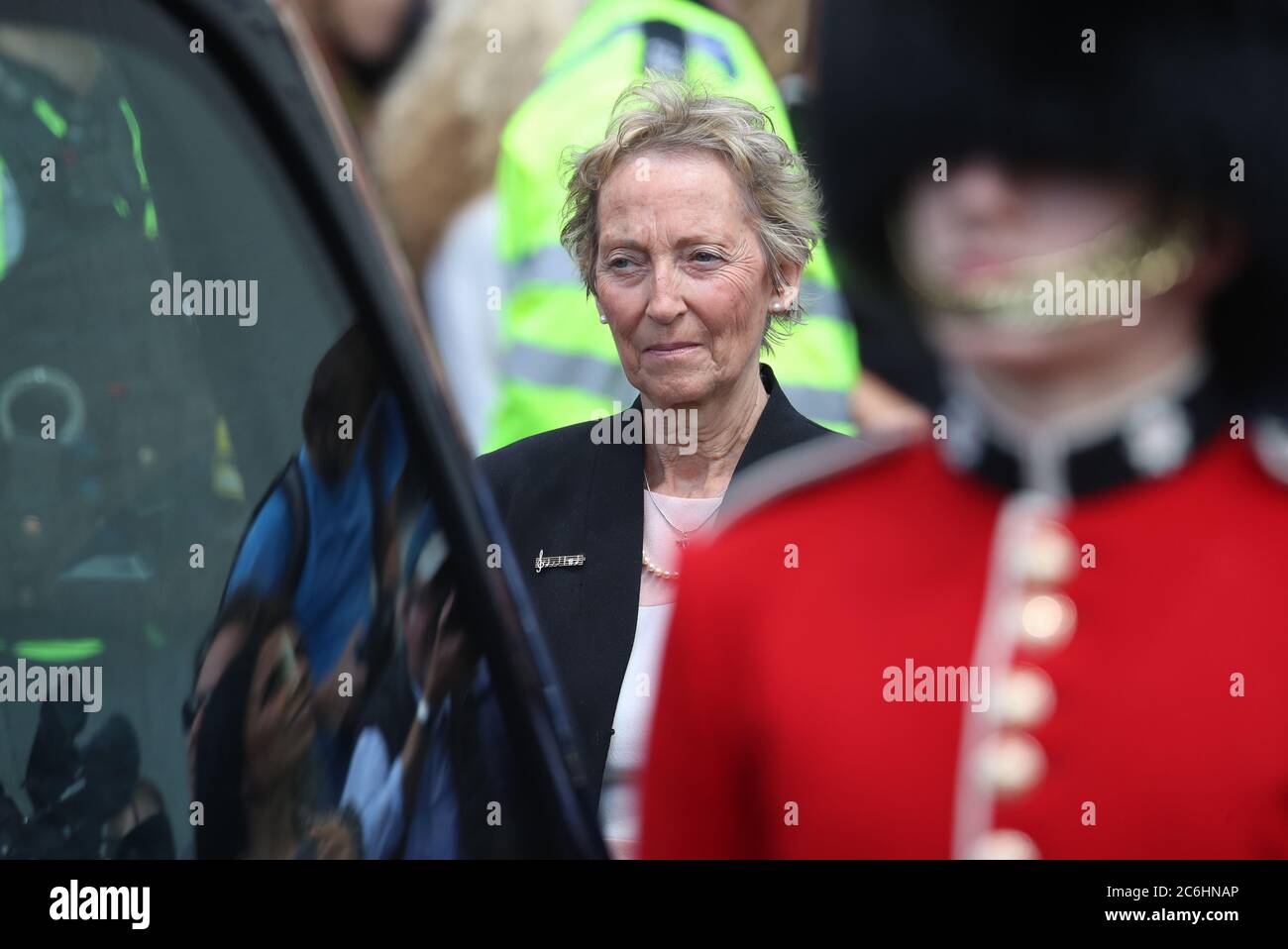 Dame Vera Lynn's daughter, Virginia Lewis-Jones, follows her funeral ...