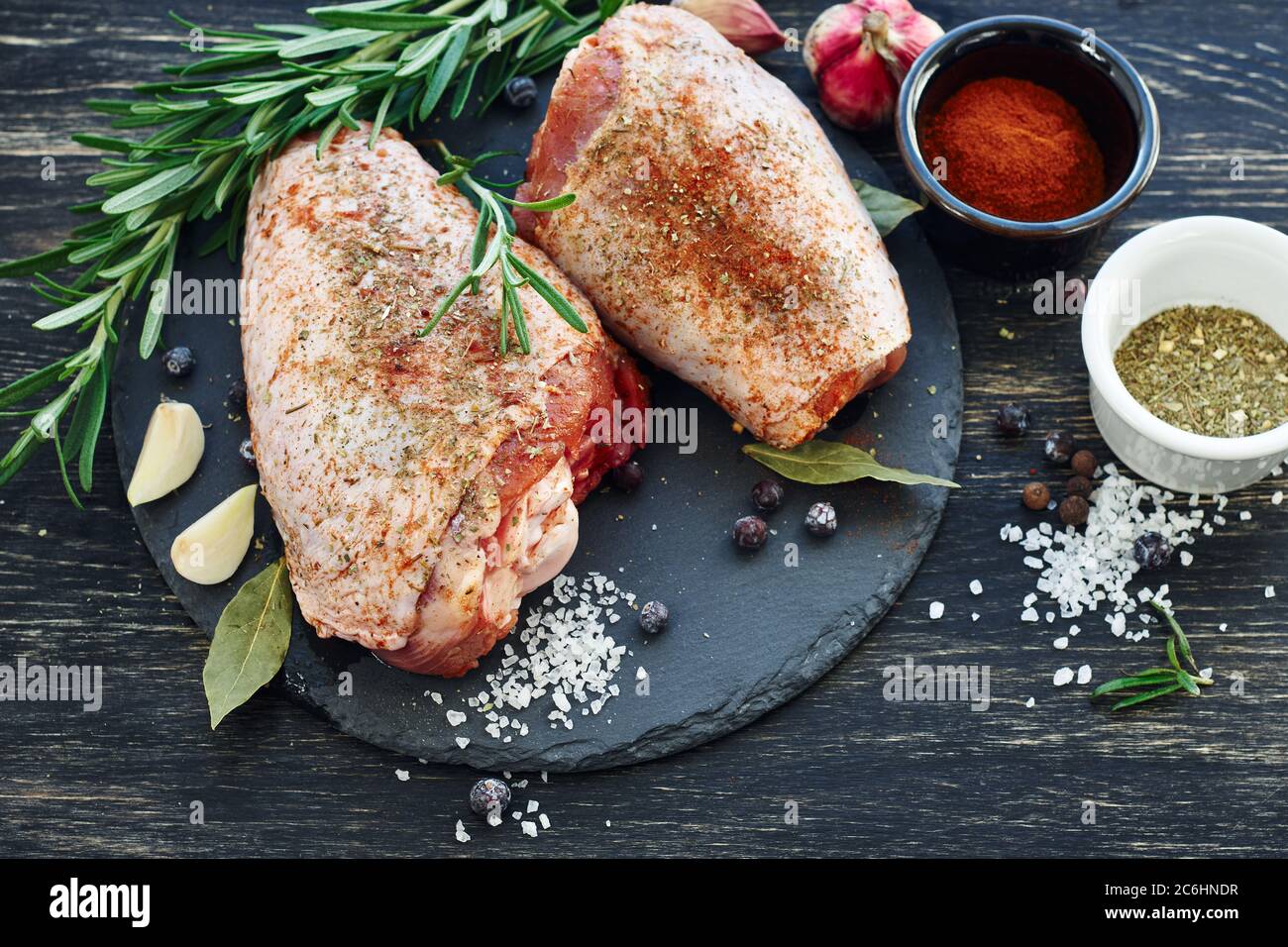 Turkey legs uncooked hi-res stock photography and images - Alamy