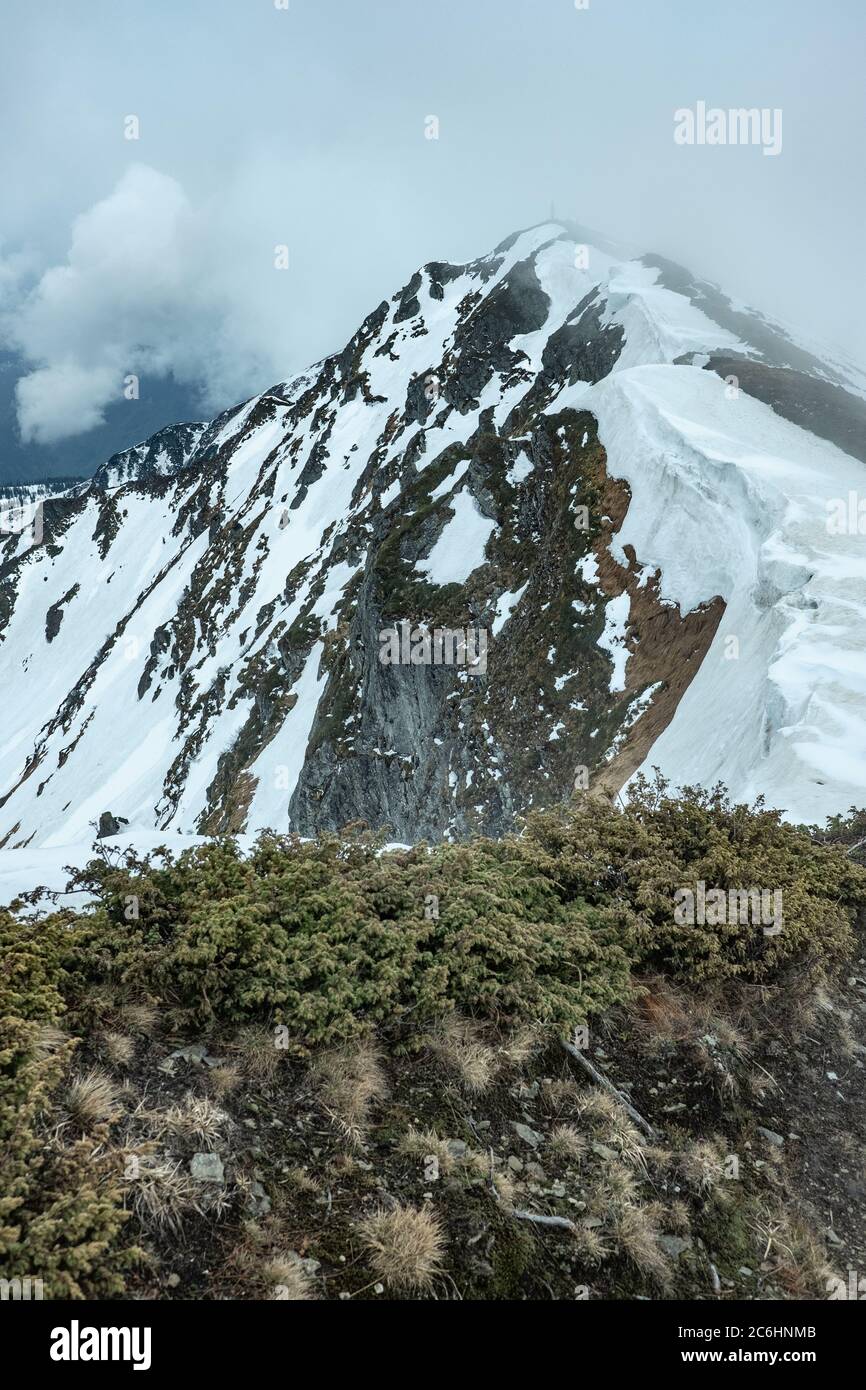 Beautiful landscape view snowy hi-res stock photography and images - Alamy