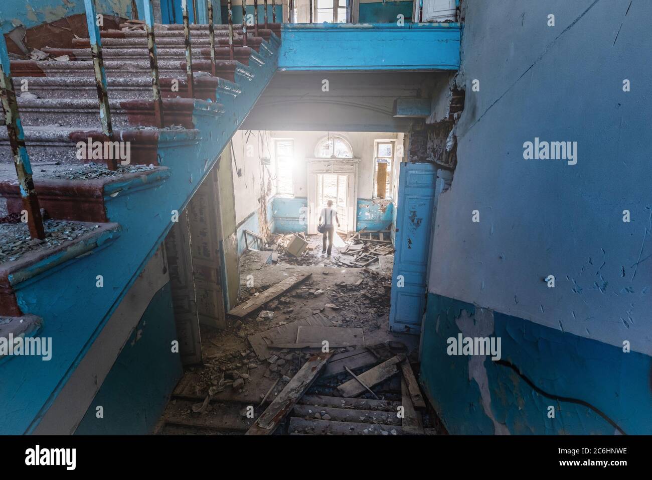 Decayed hospital hi-res stock photography and images - Alamy
