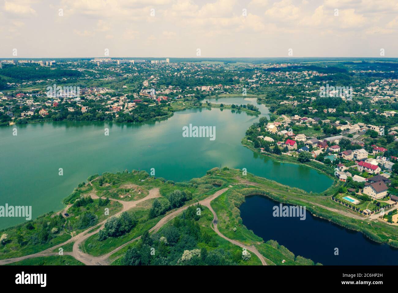 Aeirial view hi-res stock photography and images - Alamy