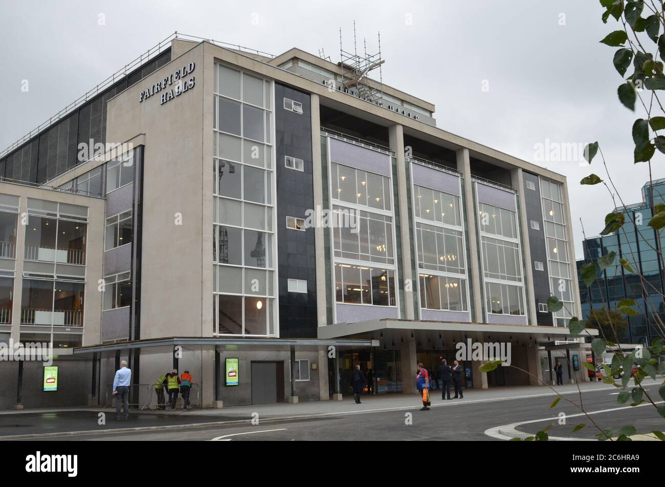 The re-opening of The Ashcroft Playhouse, Fairfield Halls, Croydon on ...