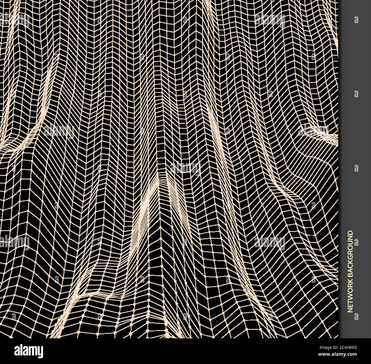 Lattice structure. Science or technology background. Graphic design. 3d ...
