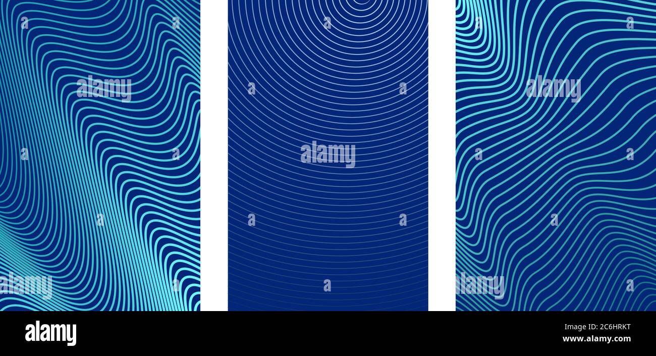 Abstract vertical striped background. Ultra thin abstract wavy lines on ...