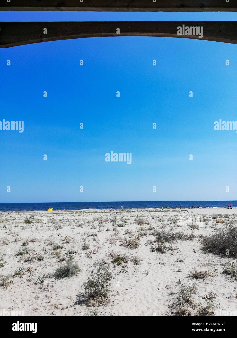 Wild Beach Scenery Sulina Beach The Most Beautiful Wild Beach In
