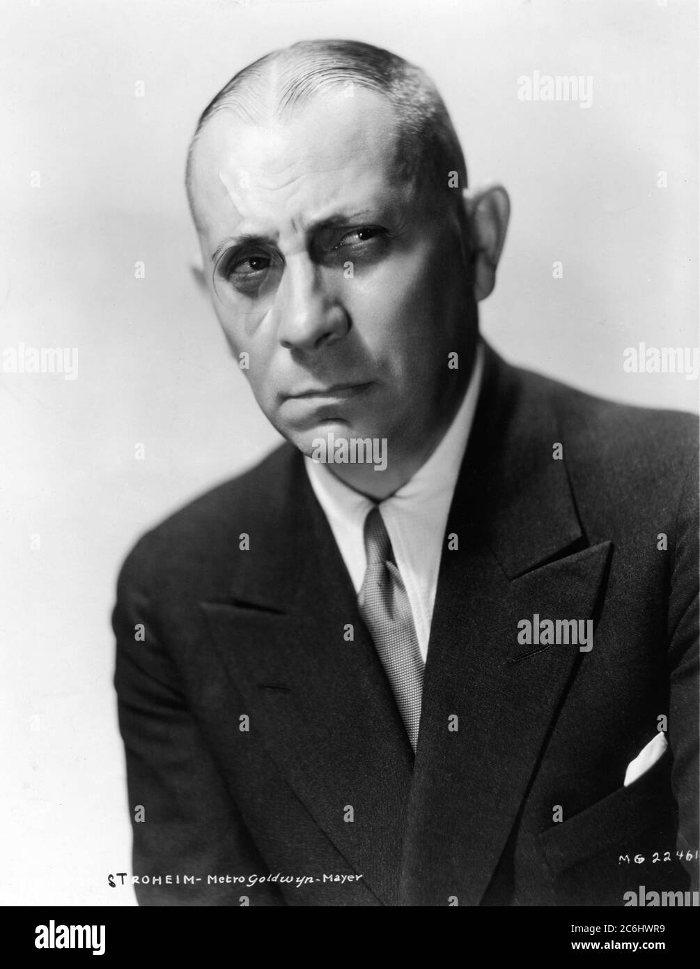 ERICH von STROHEIM 1932 Portrait with Monocle publicity for AS YOU ...