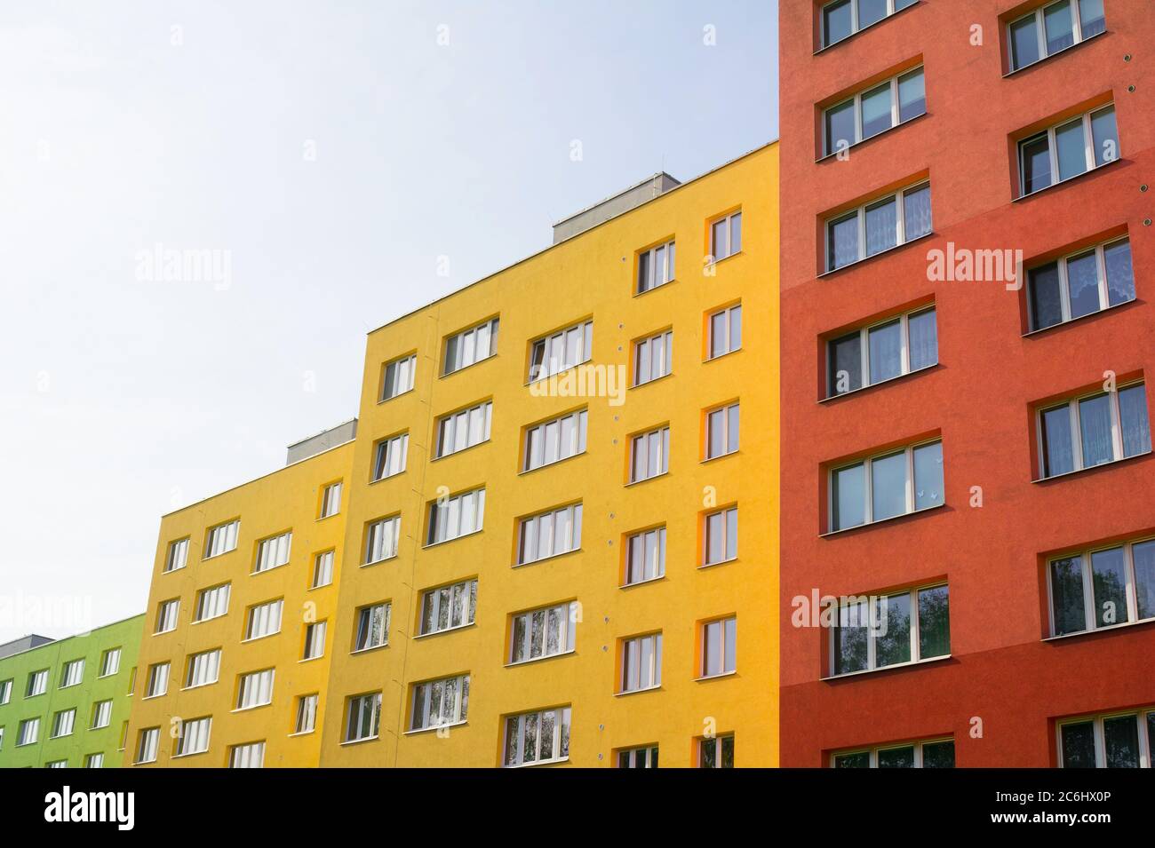 Renovated and renewed complex of blocks of flats - building has ...