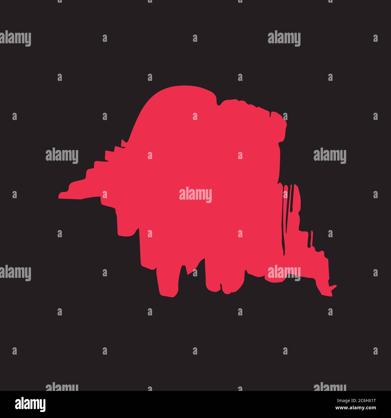 Blot. Blot shapes. Abstraction. Simple ink spot vector Stock Vector ...