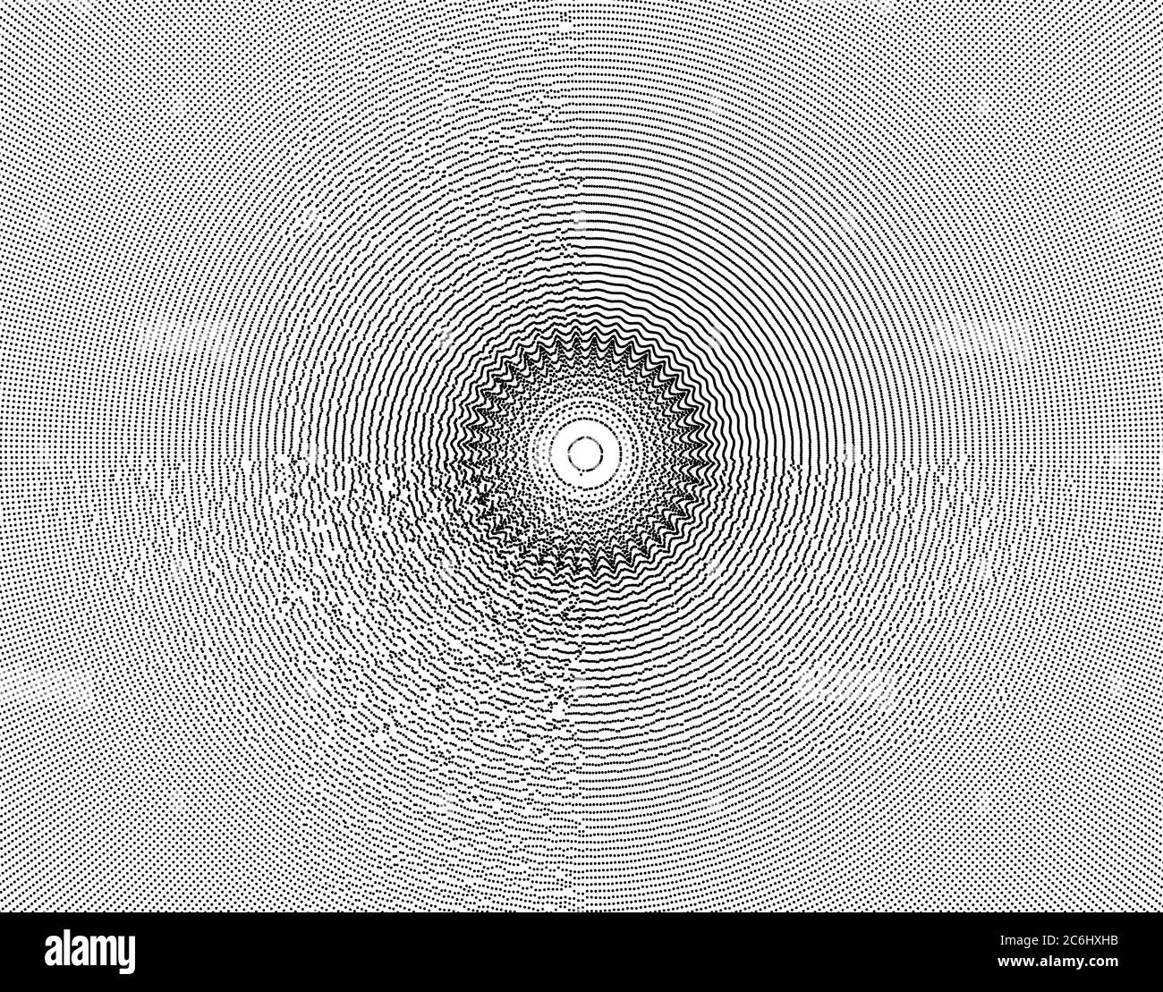 Abstract Science Or Technology Background Network Illustration With Particle 3d Grid Surface