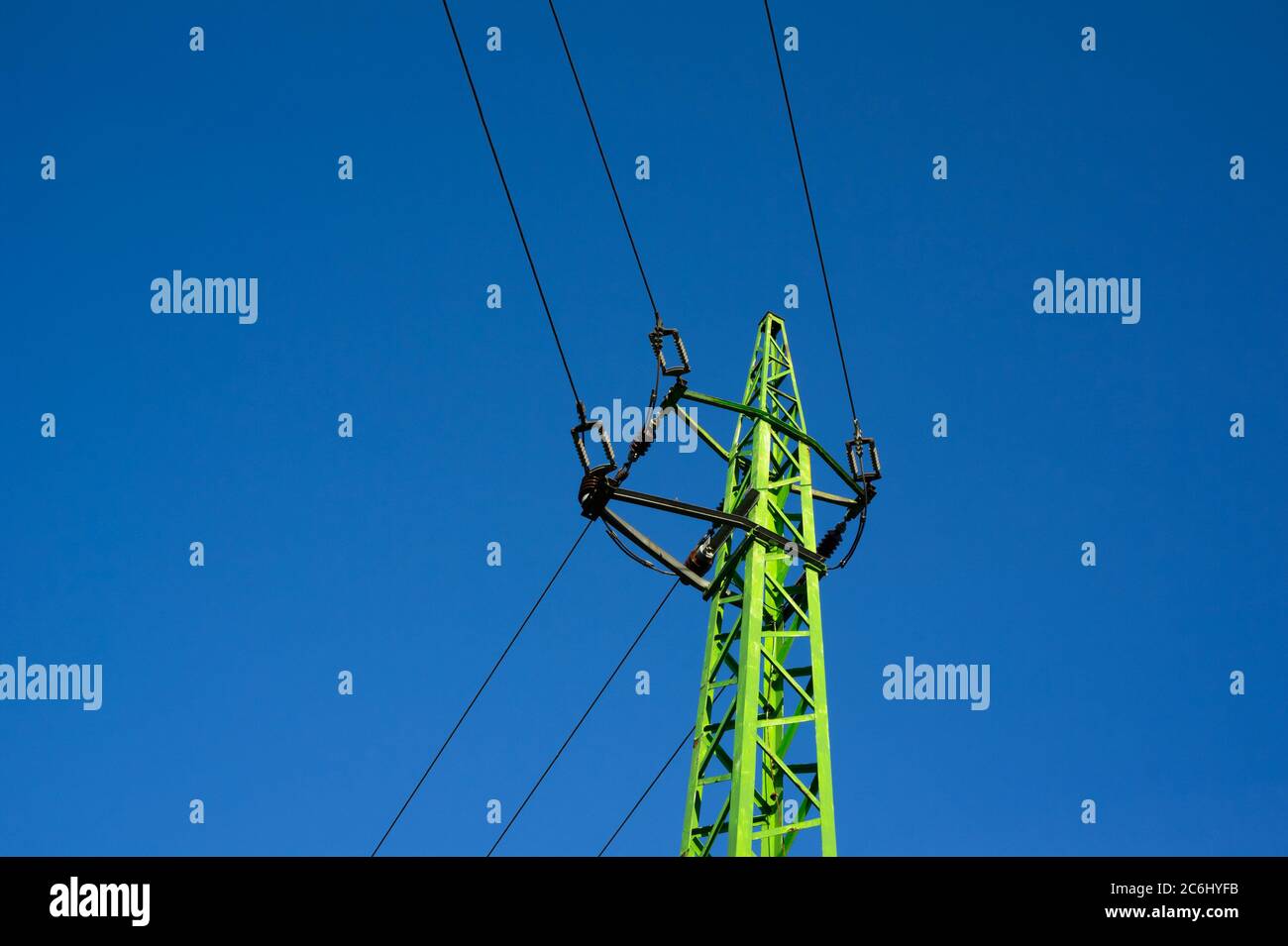 Overhead line pole hi-res stock photography and images - Alamy