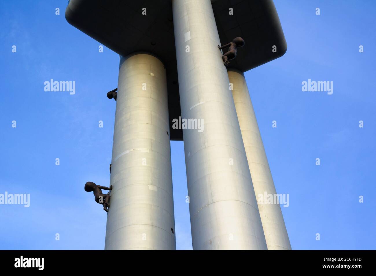 Zizkov television tower, Prague, Czech Republic / Czechia - modern ...