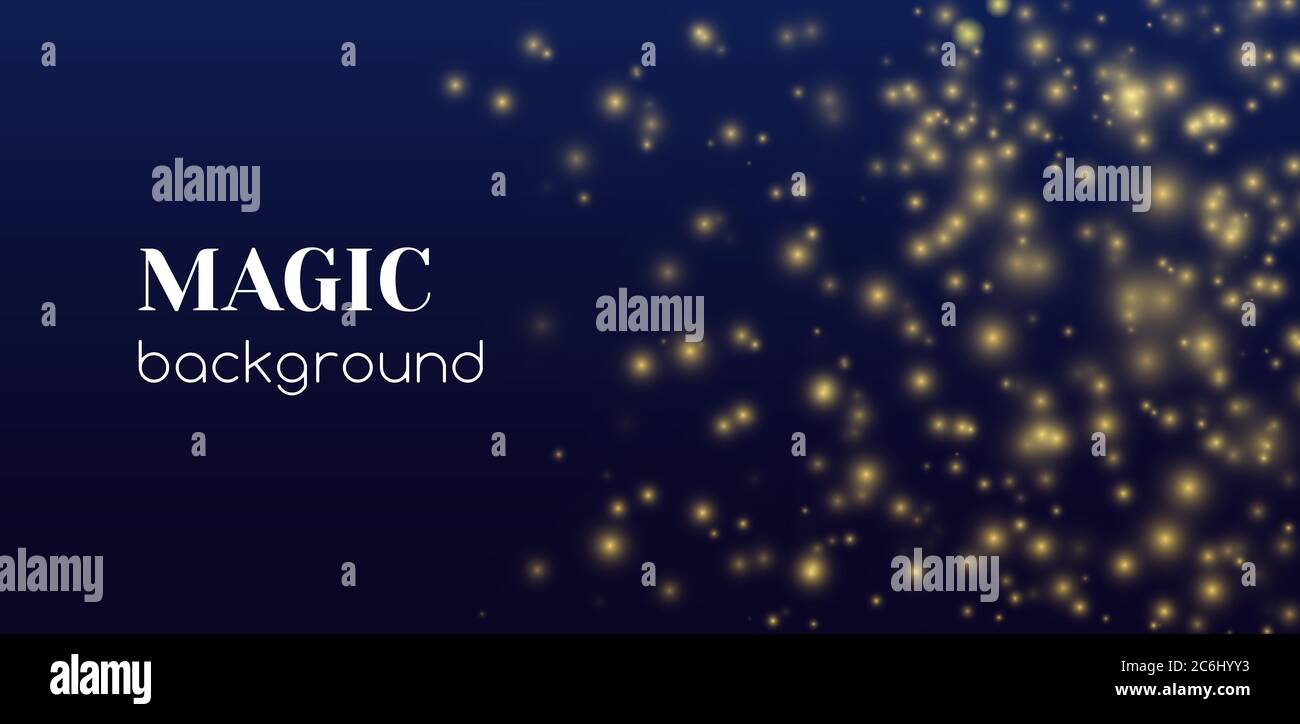 Gold glitter spray on Stock Vector Images - Alamy