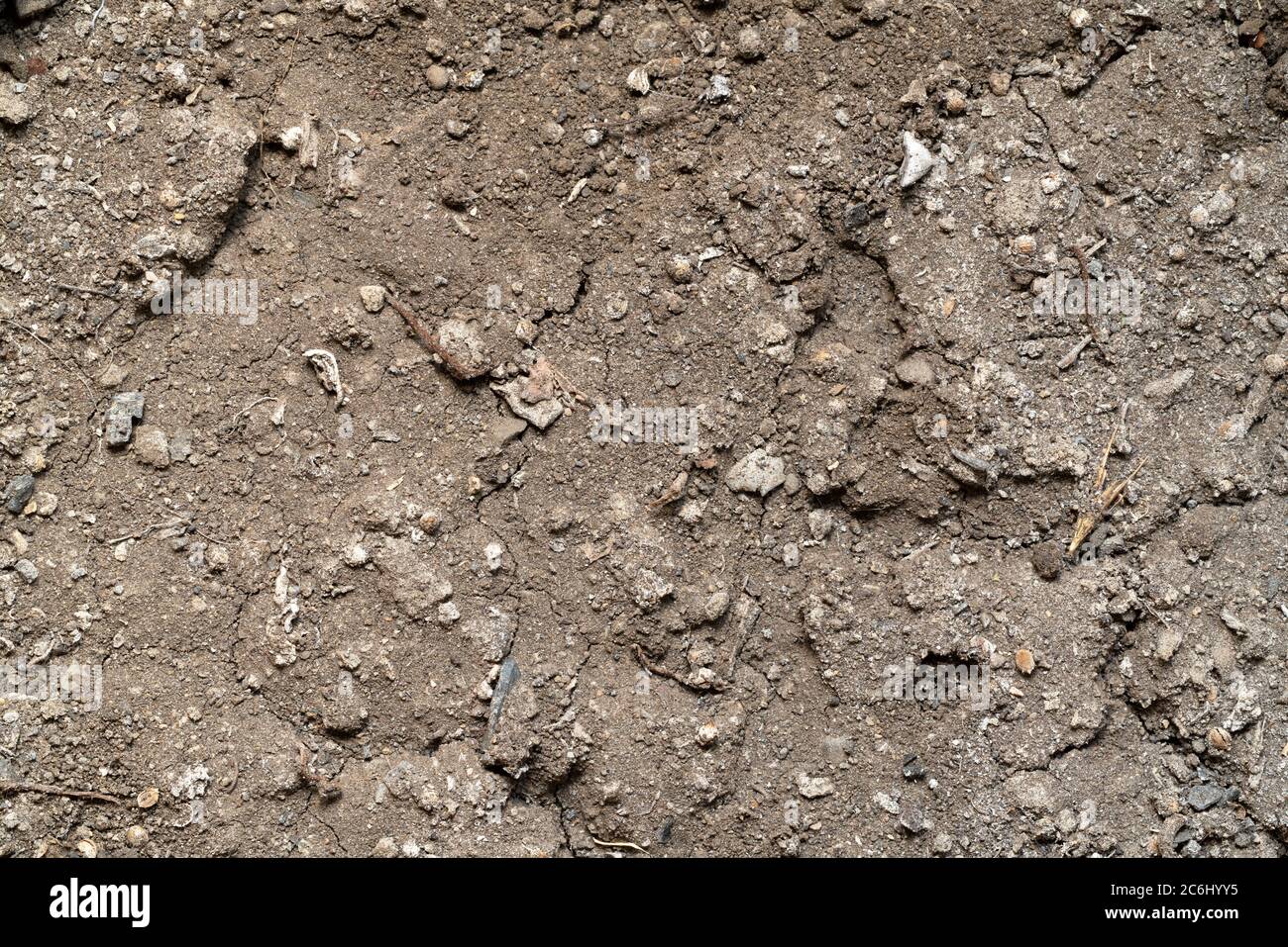 Garden soil texture background, close up Stock Photo - Alamy