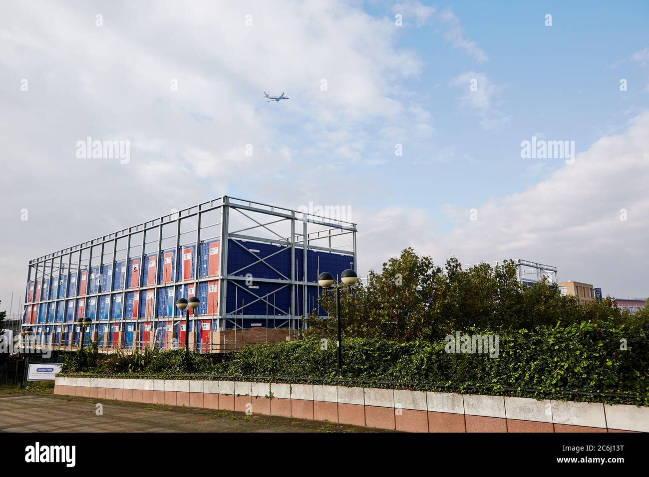 Construction Site, modular building Stock Photo - Alamy