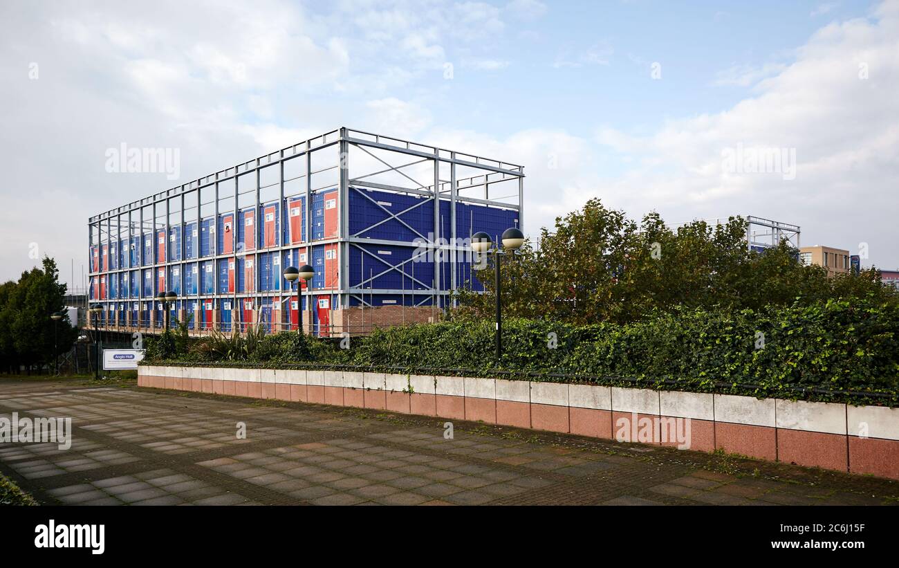 Construction Site, modular building Stock Photo - Alamy