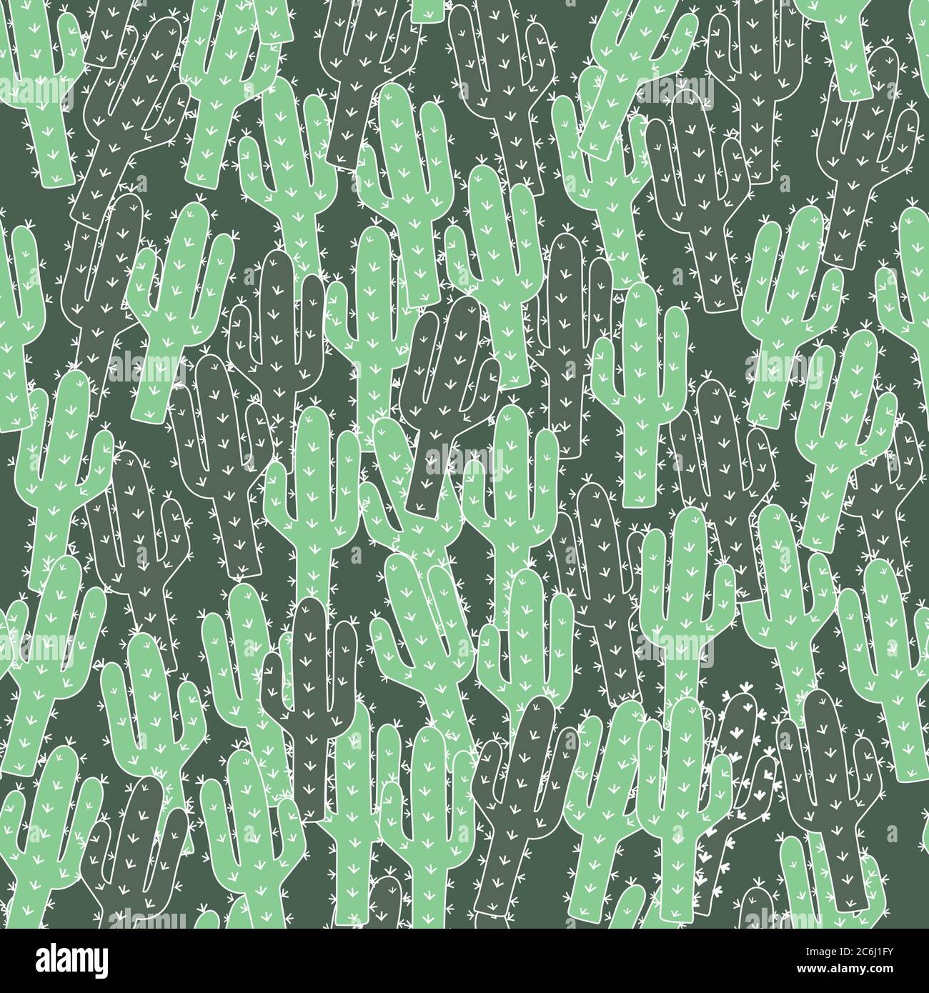 Cactus vector Seamless Pattern Stock Vector Image & Art - Alamy