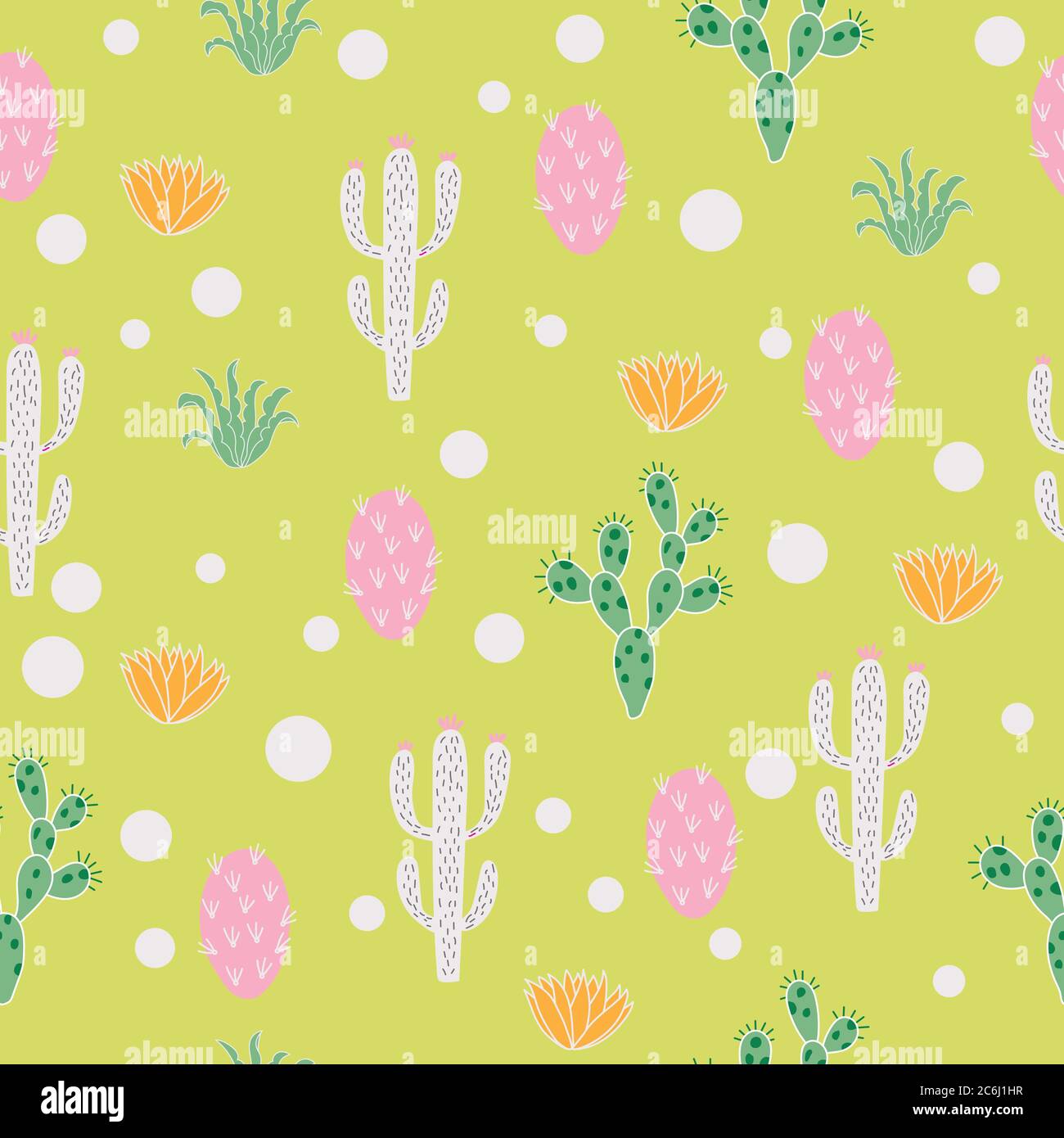 Textured cactus Stock Vector Images - Alamy