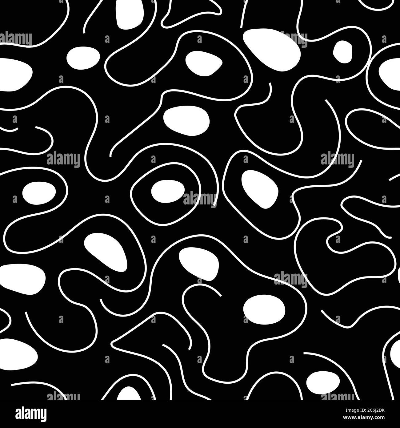 Abstract oval Seamless Pattern Stock Vector Image & Art - Alamy