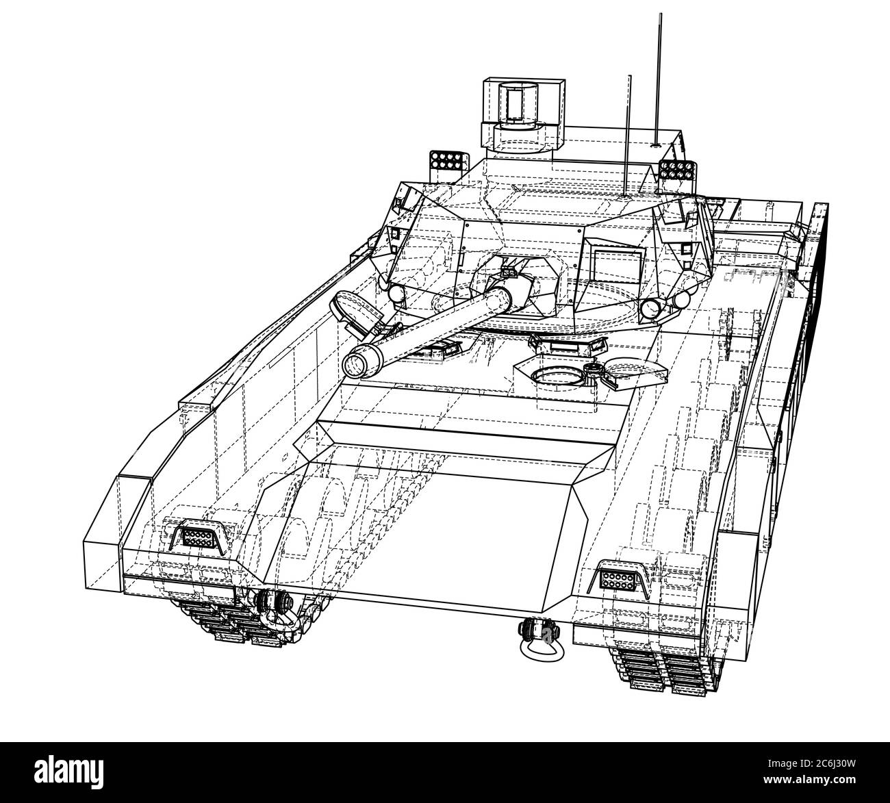 Weapon blueprint Cut Out Stock Images & Pictures - Alamy