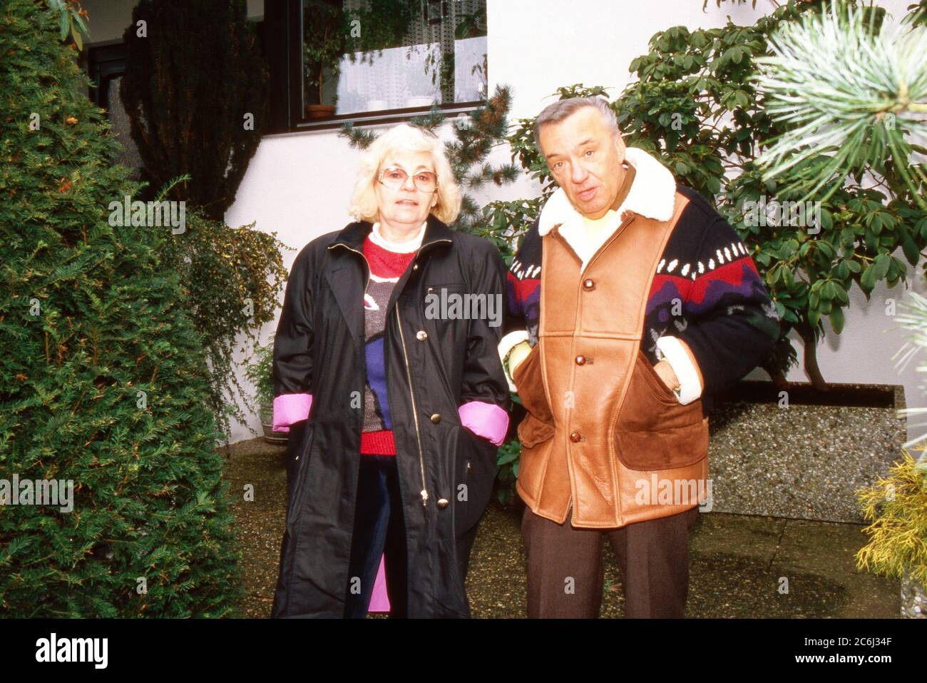 Heinz Schenk, deutscher Showmaster, Schauspieler und Sänger, mit ...