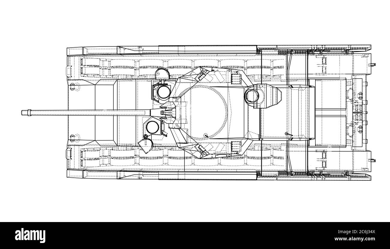 Artillery blueprint Cut Out Stock Images & Pictures - Alamy