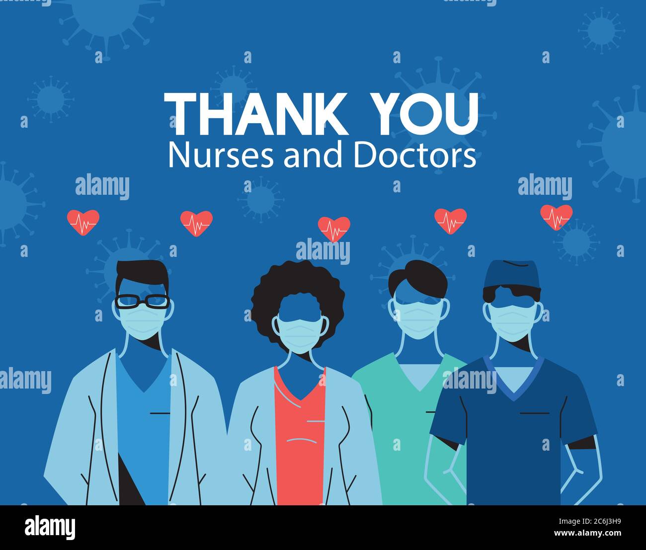 Thanks to the doctors and nurses who work in hospitals and fight ...