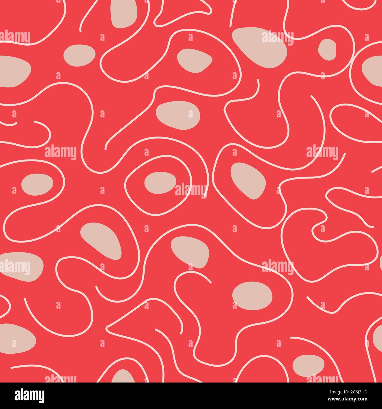 Seamless texture wavy red Stock Vector Images - Alamy