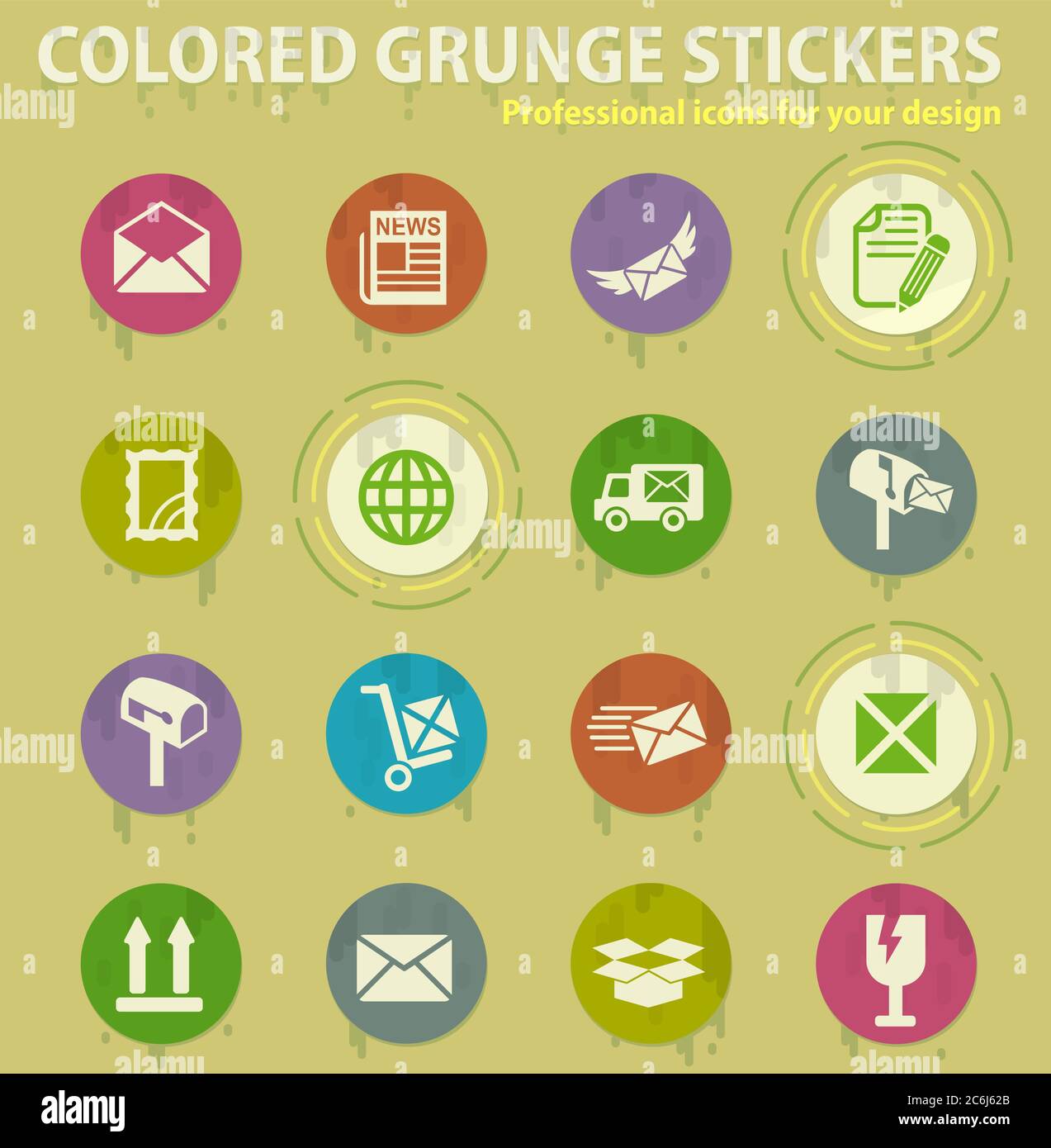 Newspaper truck Stock Vector Images - Alamy