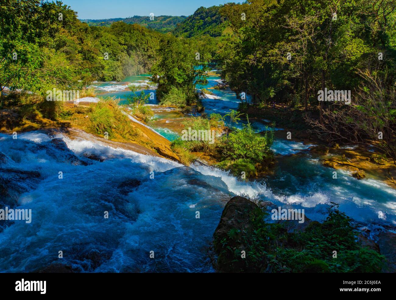 Agua azul hi-res stock photography and images - Alamy