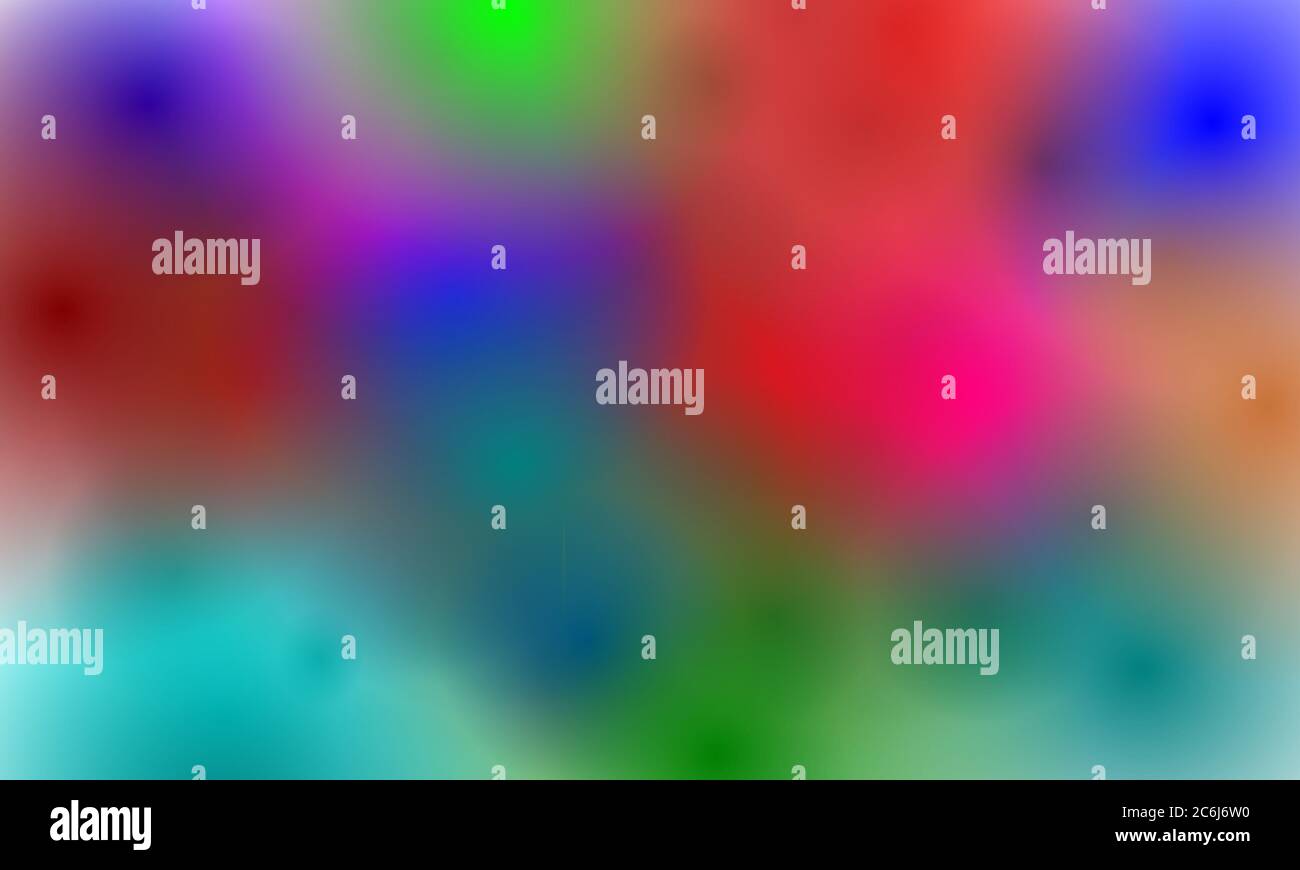 Colorful Background With Radial-Gradient Effect Stock Photo - Alamy