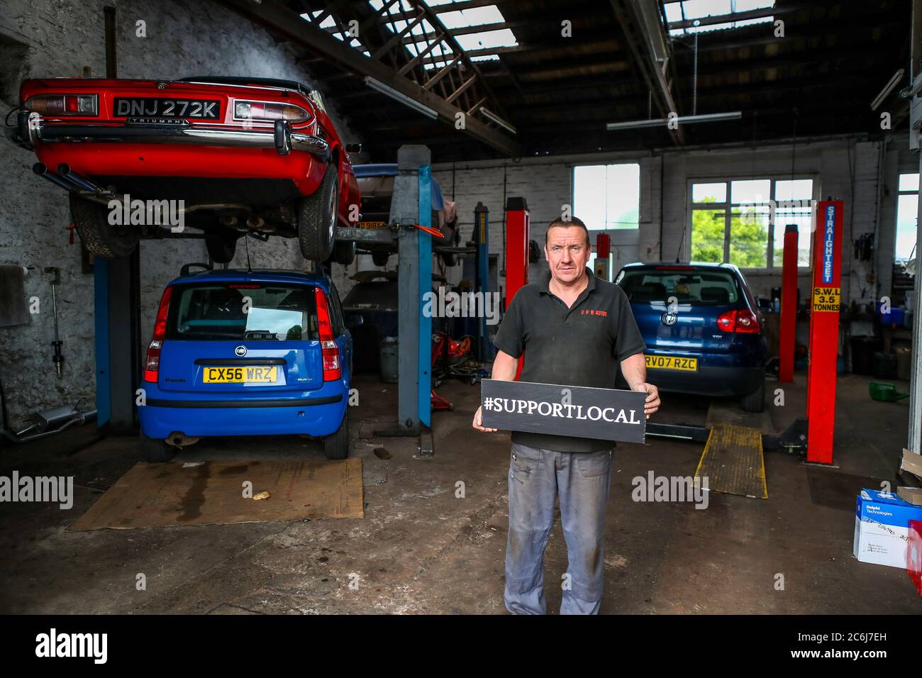 Darren Wasley - Auto mechanic and garage owner. Small business in St ...