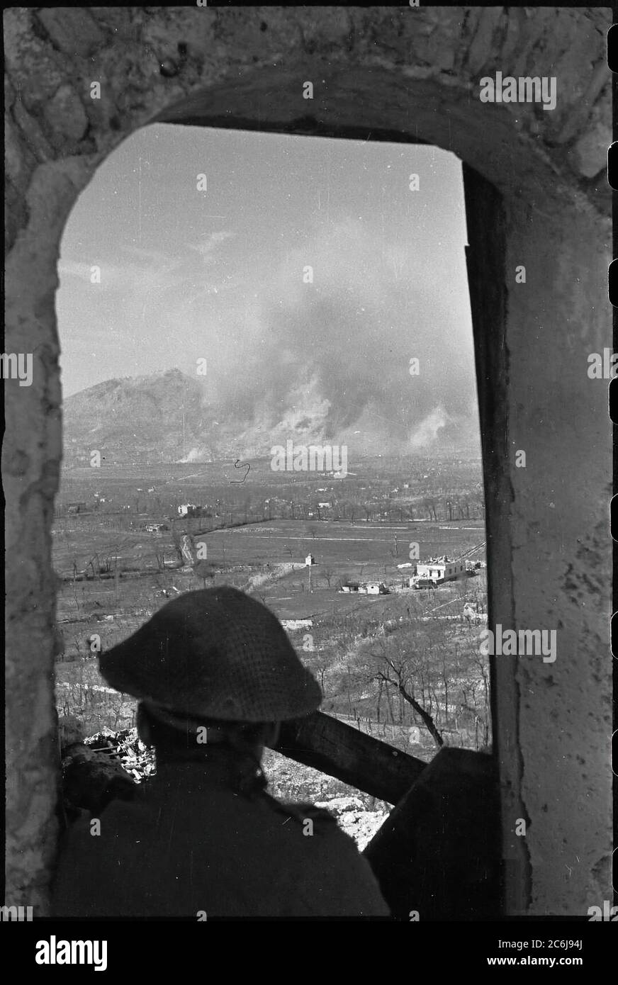 BATTLE OF MONTE CASSINO 1944 Stock Photo - Alamy